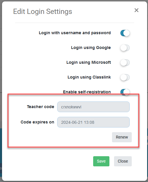 Self-Registration – TypeTastic